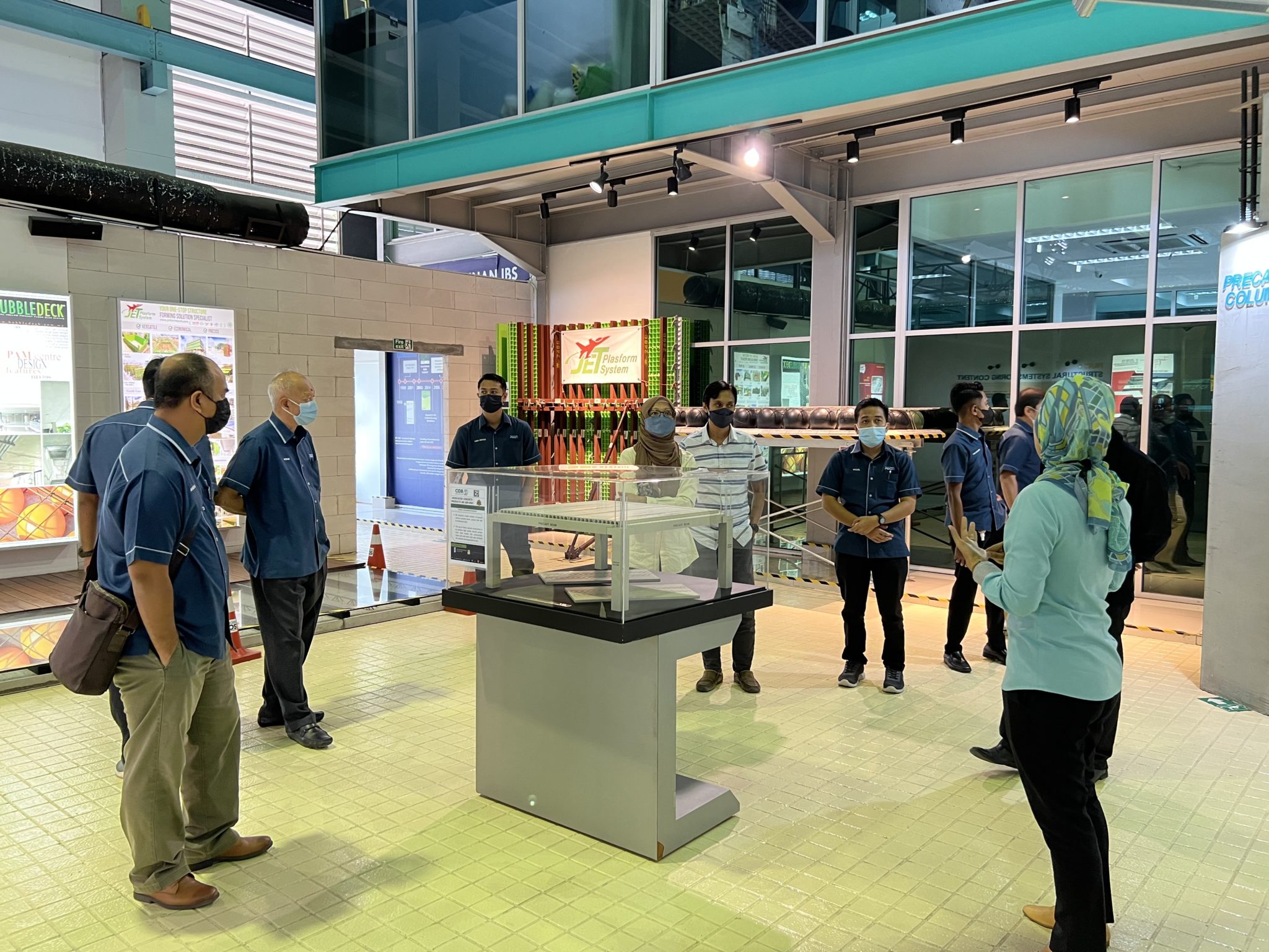 LAWATAN KERJA LEMBAGA KEMAJUAN WILAYAH PULAU PINANG KE GALERI KOMPONEN IBS